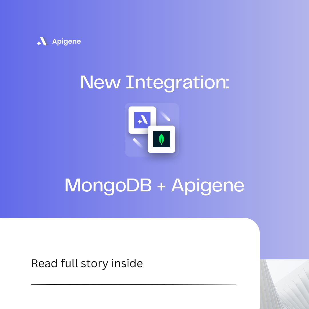 GenAI Native Application for MongoDB Atlas | Apigene Blog